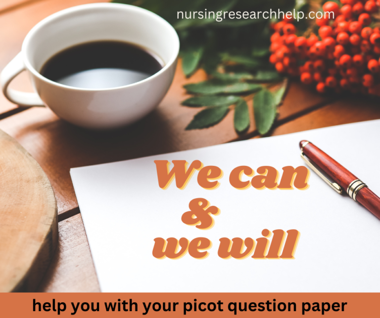 picot questions examples - Nursing Research Help